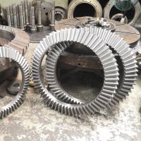 China Coniflex Bevel Gear with Straight Teeth AISI 4140 ISO 8-9 Grade Module 12 26/60 Teeth for sale