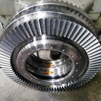 China 12.5 Module Straight Bevel Gear with 14 Module 26/60 Teeth for Industrial Machinery and Power Transmission for sale