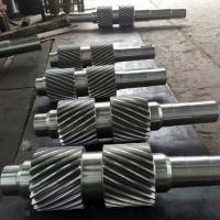China Custom 40CrNiMoA Steel Double Helical Gear Shaft - 12 Module, 25 Teeth with ISO 6-7 Grade Accuracy for sale