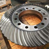 China Custom Spiral Bevel Gears with 58-62 HRC Hardness and ISO 6 Grade Accuracy for Heavy-Duty Applications for sale