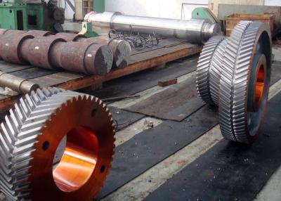 China 18CrNiMo7 Steel Double Helical Gear with 260-300HB Hardness and 20° Pressure Angle for Industrial Applications for sale