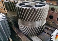 China Custom Double Helical Gears 35 Teeth 20° Pressure Angle 260-300HB Hardness for Heavy Duty Power Transmission for sale