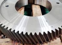 China Carburizing Heat Treatment Single Helical Gear 7 Module 68 Teeth AISI 4140 Steel for Industrial Gearbox for sale