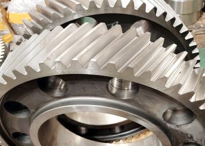 China ISO 6 Grade Right Hand Single Helical Gears with 58-62 HRC Hardness and 20° Pressure Angle for Industrial Transmission for sale