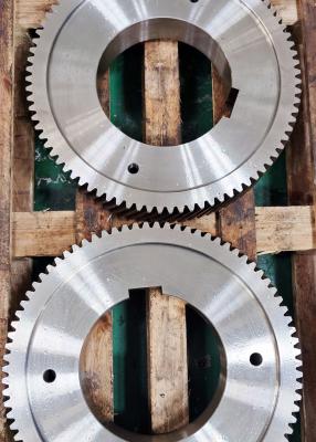 China Custom 8 Module Single Helical Gears with 15° Helix Angle and 58-62 HRC Hardness for Industrial Gearboxes for sale