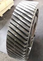 China SCM 440 42CrMo Steel Single Helical Gear 10 Module 76 Teeth 25° Helix Angle for Industrial Transmission for sale