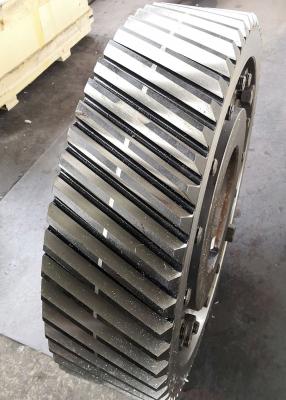 China SCM 440 42CrMo Steel Single Helical Gear 10 Module 76 Teeth 25° Helix Angle for Industrial Transmission for sale