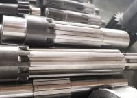China Rectangular Parallel Spline Gear Shaft Transmission Parts with 58-62HRC Hardness and ISO 6-7 Grade Accuracy for sale