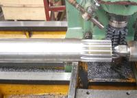 China Custom AISI 4140 Steel Spline Shaft with 58-62HRC Hardness and ISO 6-7 Grade Accuracy for sale