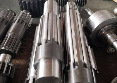 China Custom 20CrMnTi Alloy Steel Spline Gear Shaft with 58-62HRC Hardness and ISO 6-7 Grade Accuracy for sale