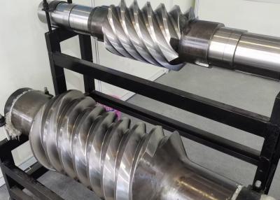 China 20CrNiMo Steel Worm Gear and Shaft with 58-62 HRC Hardness for Heavy Duty Industrial Applications for sale