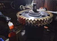 China ZCuAl10Fe3 Right Hand Worm Gear Wheel 10 Module ZI Type 45 Teeth with ISO 6 Grade Accuracy and 58-62 HRC Hardness for sale