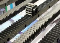 China 40Cr Steel Spur Gears Racks and Pinions for Automatic Doors with 40-45 HRC Hardness and ISO 8-9 Grade Accuracy for sale