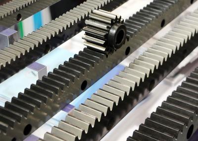 China 40Cr Steel Spur Gears Racks and Pinions for Automatic Doors with 40-45 HRC Hardness and ISO 8-9 Grade Accuracy for sale