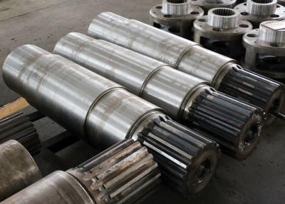 China Alloy Steel 20X2H4 Parallel Spline Drive Shaft with 58-62HRC Hardness and ISO 6-7 Grade Precision for sale