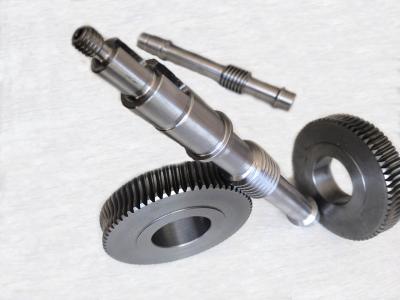 China ZA Type Nodular Cast Iron Worm Wheel and Worm Shaft Set 1.5 Module with 58-62 HRC Hardness and ISO 6 Grade Accuracy for sale