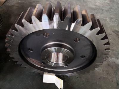 China Cylindrical 16 Module 31T Straight Spur Gear with 20° Pressure Angle and 58-62 HRC Hardness for sale