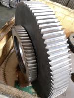 China 1.5 Module 56 Tooth Metal Spur Gear for Hand Wheel Gear Reducers with 58-62 HRC Hardness for sale