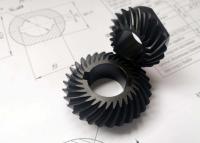 China 1.5 Module 30T & 21T Gleason Type Transmission Spiral Bevel Gear Set with 58-62 HRC Hardness for sale