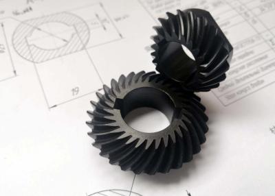 China 1.5 Module 30T & 21T Gleason Type Transmission Spiral Bevel Gear Set with 58-62 HRC Hardness for sale
