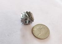 China 40Cr Steel Pinion Helical Transmission Gear Left Hand 1 Module 14 Teeth for sale