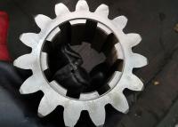 China 16 Module 15T Metal Spur Gear with Straight Sided Spline | ISO 6-7 Grade | 58-62 HRC Hardness for sale