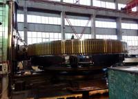China Custom Segmented Cylindrical Girth Gear and Pinion Spur Gear with 230-260 HB Hardness and ISO 8-9 Grade Accuracy for Industrial Applications for sale