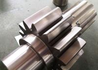 China Carburizing Heat Treatment Transmission Gear Shaft with 58-62HRC Hardness and ISO 6 Grade Precision for Industrial Applications for sale
