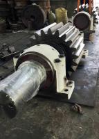 China AISI 4140 Steel Straight Cylindrical Gear Shaft - Module 16, 22 Teeth, 45-50 HRC Hardness for Industrial Transmission Systems for sale