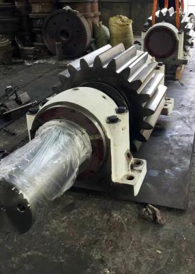 China AISI 4140 Steel Straight Cylindrical Gear Shaft - Module 16, 22 Teeth, 45-50 HRC Hardness for Industrial Transmission Systems for sale