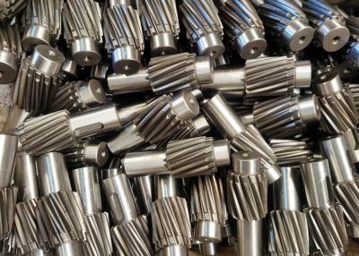 China 20CrMnTi Pinion Single Helical Gear Shaft - Module 2, 12 Teeth, 58-62 HRC Hardness for Speed Reducers for sale