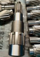 China Forged Alloy Steel Pinion Spline Shaft with 58-62HRC Hardness and ISO 6-7 Grade Accuracy for Heavy Machinery for sale