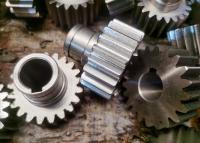 China Transmission Pinion Spur Gear 40Cr Forged Alloy Steel 2 Module 14 Teeth for sale