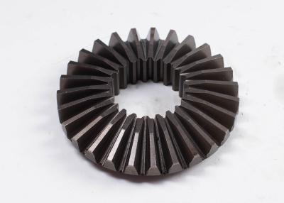 China ISO 7 Cone Shaped Straight Bevel Gears 27 Teeth 20 Degree Pressure Angle Internal Spline for sale