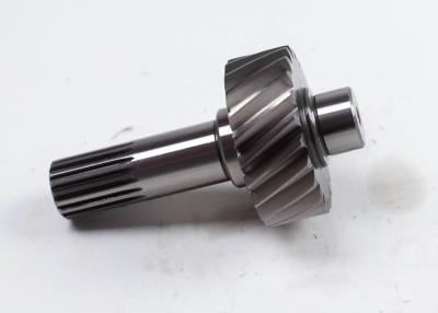 China Forging Steel Pinion Helical Gear Grinding Shaft with Involute Splines - Module 2, 58-62 HRC Hardness for sale