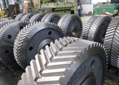 China AISI 4140 Double Helical Gears Forging Steel Herringbone Gear - 58 Teeth, 260-300HB Hardness, ISO 8-9 Grade for sale