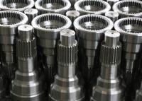 China Custom 20CrMnTi Spline Gear Shaft with 58-62HRC Hardness and ISO 6-7 Grade Accuracy for Transmission Systems for sale