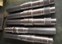 China 42CrMo Forged Steel Involute Spline Shaft Spline Hobbing 58-62HRC for Coal Mining Equipment for sale