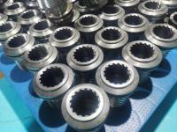 China 2 Module 45° Helical Angle Internal Transmission Gears with 28 Teeth - ISO 7-8 Grade Precision Manufacturing for sale
