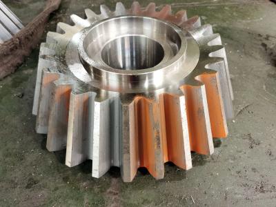 China 20CrNi2MoA Alloy Straight Conical Gear 12.5 Module 58-62 HRC with Carburizing Heat Treatment for sale