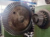 China Gear Shaping Straight Bevel Gear Set for Cone Crusher - Module 14, 26/60 Teeth, ISO 8-9 Grade Accuracy for sale