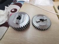 China 40Cr Forged Alloy Steel 2 Module Spur Gear 14 Teeth 20 Degree Pressure Angle for sale