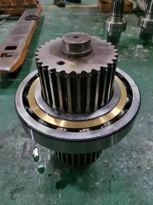 China DIN 5480 6M 32T Forging Steel Involute Spline Shaft 80mm Face Width Mining Equipment for sale