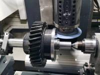 China High Speed Single Helical Gear Train Transmission 17CrNiMo6 Steel Pinion Module 7 Ra0.8 for sale