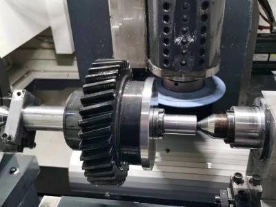 China High Speed Single Helical Gear Train Transmission 17CrNiMo6 Steel Pinion Module 7 Ra0.8 for sale