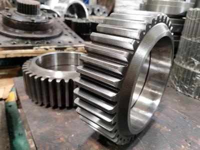 China 10 Module Forging Steel Grinding Planet Gear 18CrNiMo7-6 Material with 58-62 HRC Hardness and ISO 6 Grade for sale