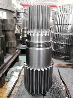 China 17CrNiMo6 Output Spline Gear Shaft Steel Sun Gear 62 HRC Carburized for sale