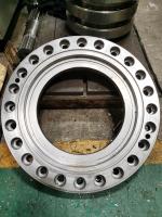 China Forging 40Cr Precision Machined Steel Plate Drilled Holes 670mm OD 30mm Height for sale