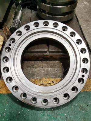 China Forging 40Cr Precision Machined Steel Plate Drilled Holes 670mm OD 30mm Height for sale