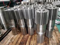 China Planetary Gear Output Spline Shaft 58-62 HRC Carburized Forging Steel ISO 6-7 Grade for sale